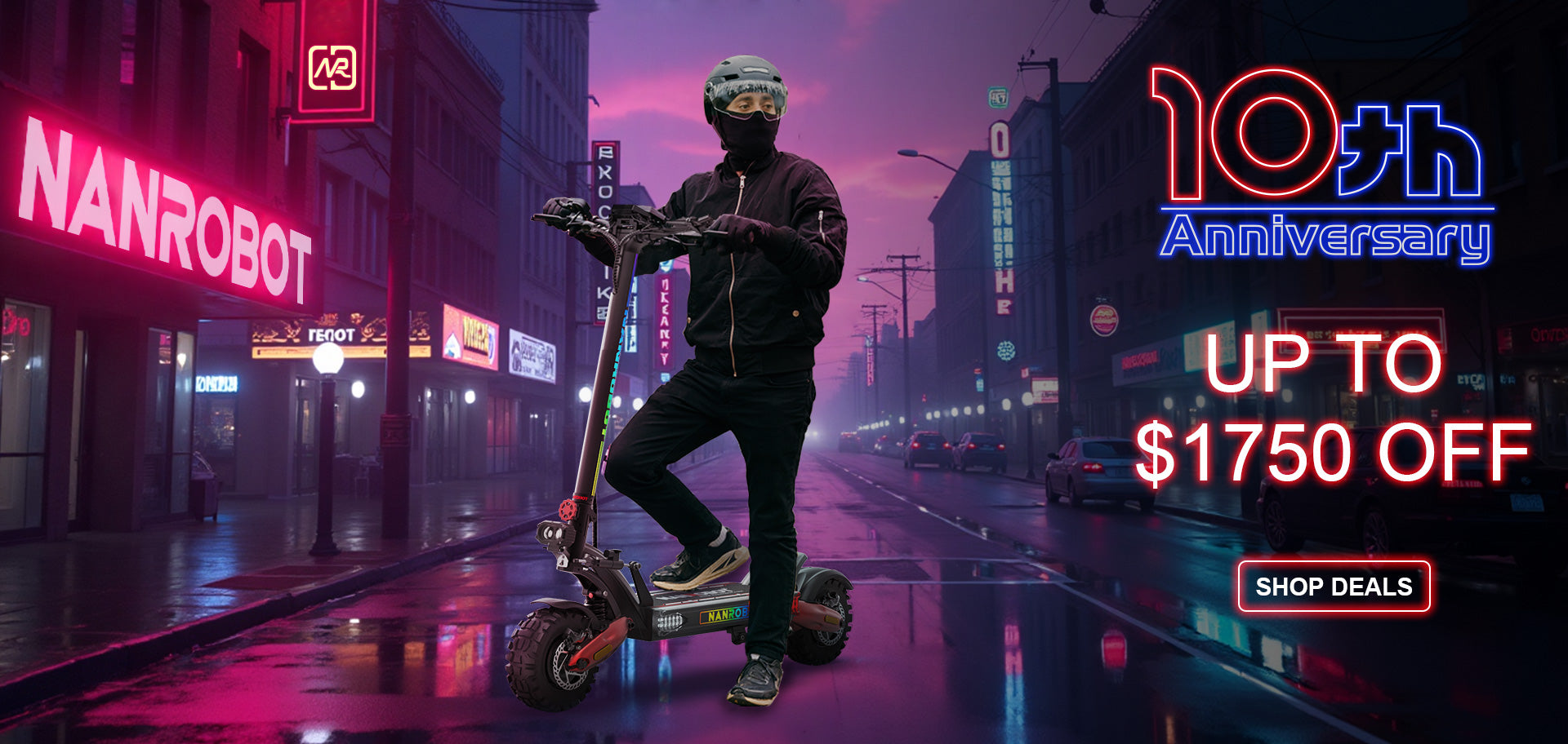 NANROBOT Official Site | Premium Electric Scooter