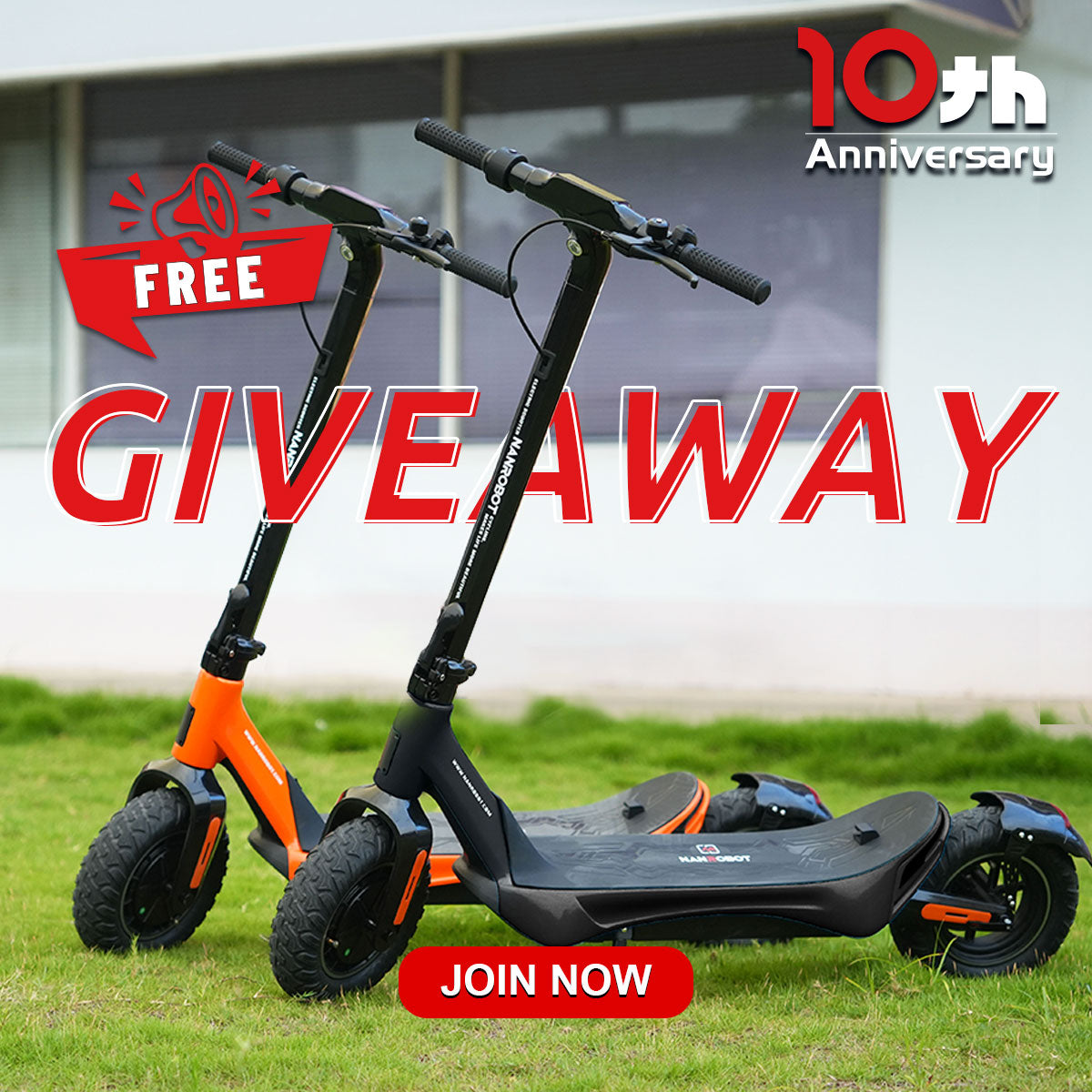 NANROBOT Official Site | Premium Electric Scooter