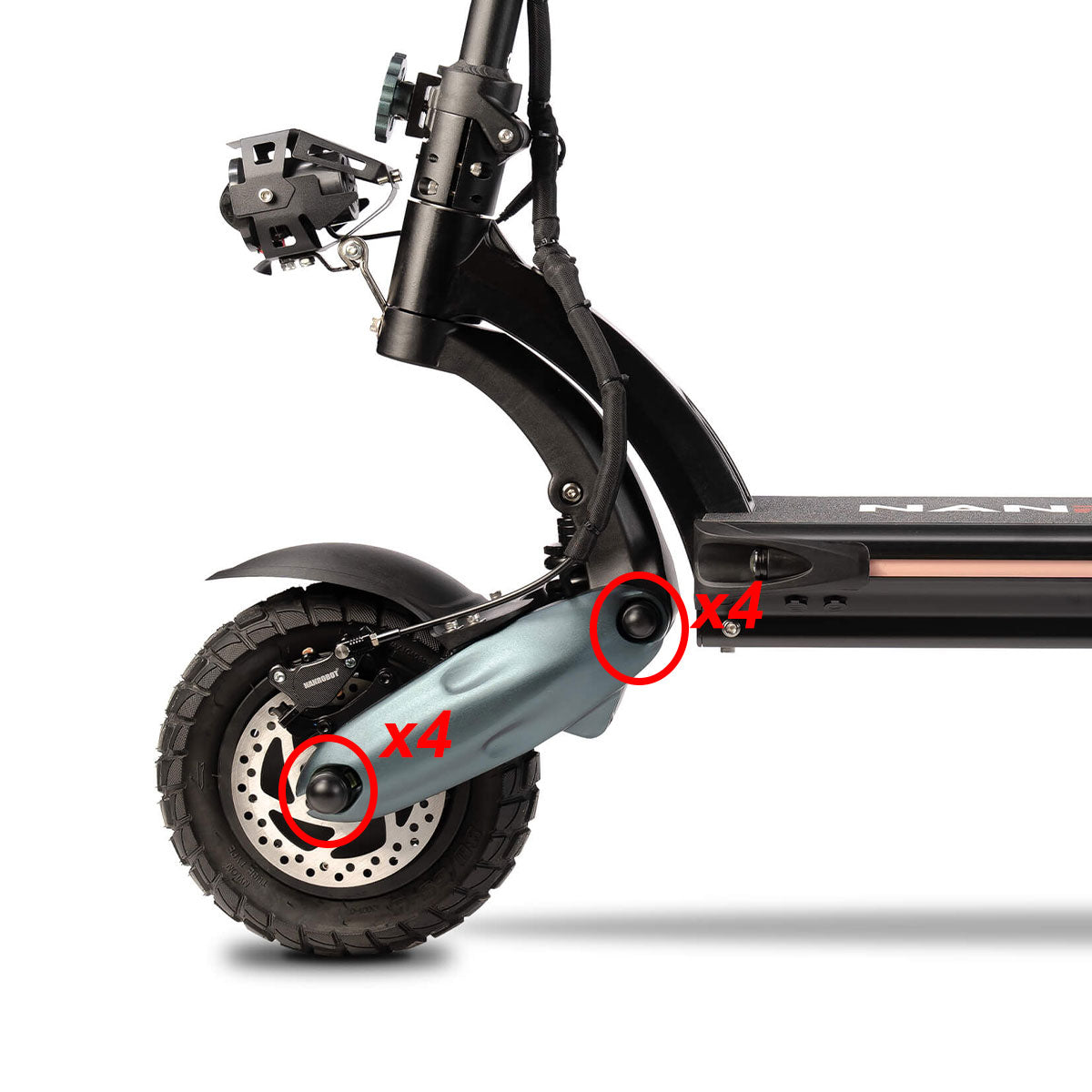 Wheel Nut Cover Set | NANROBOT